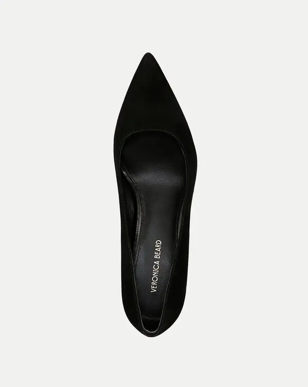Veronica Beard Rita Suede Pumps - Black