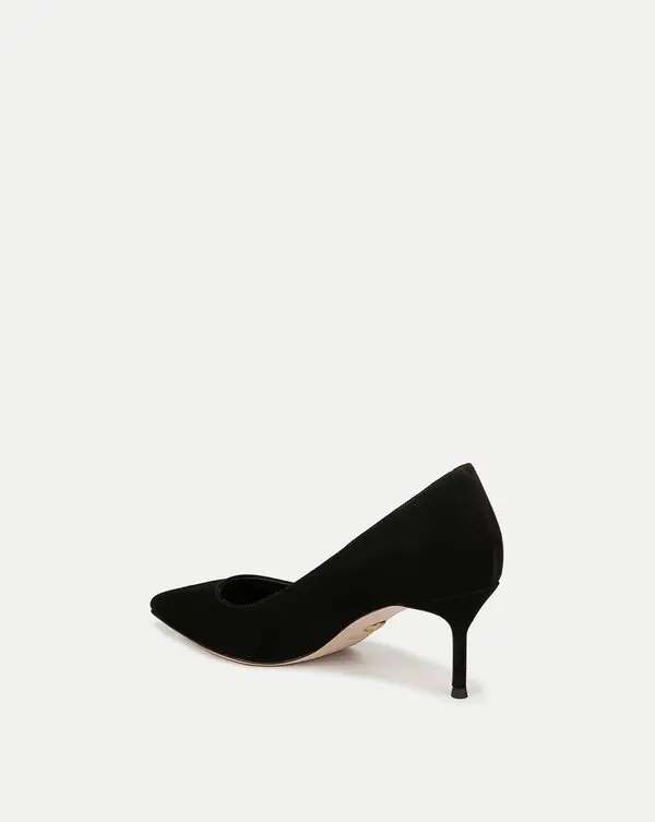 Veronica Beard Rita Suede Pumps - Black