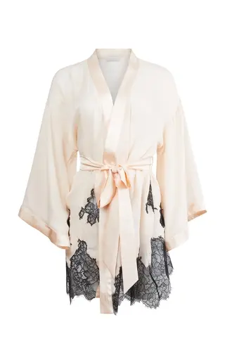 FLEUR DU MAL Lace Applique Robe