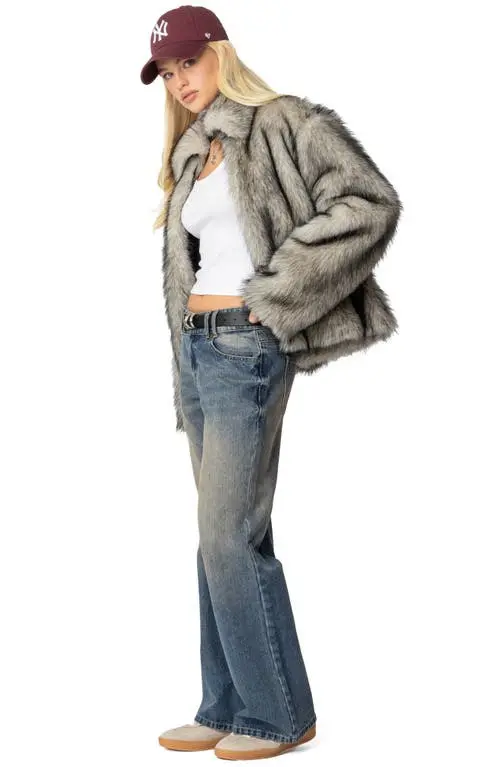 EDIKTED Jesi Low Rise Wide Leg Jeans