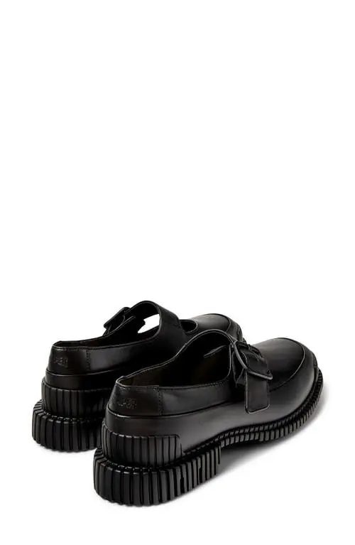Camper Pix Mary Jane Flat - Black