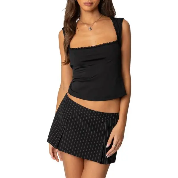 EDIKTED Fae Sleeveless Open Back Top