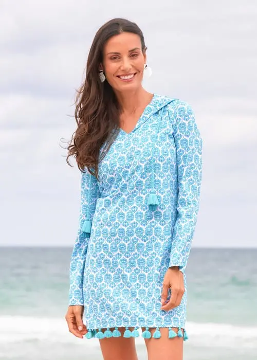 CABANA LIFE Hooded Cover Up - Rosemary Beach