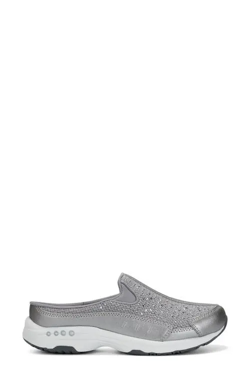 Easy Spirit Travel Sparkle Clog - Medium Gray