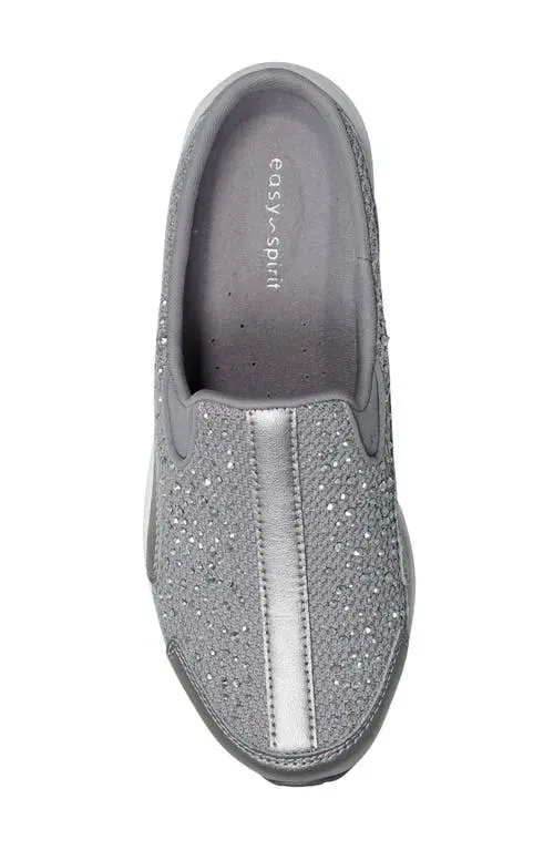 Easy Spirit Travel Sparkle Clog - Medium Gray