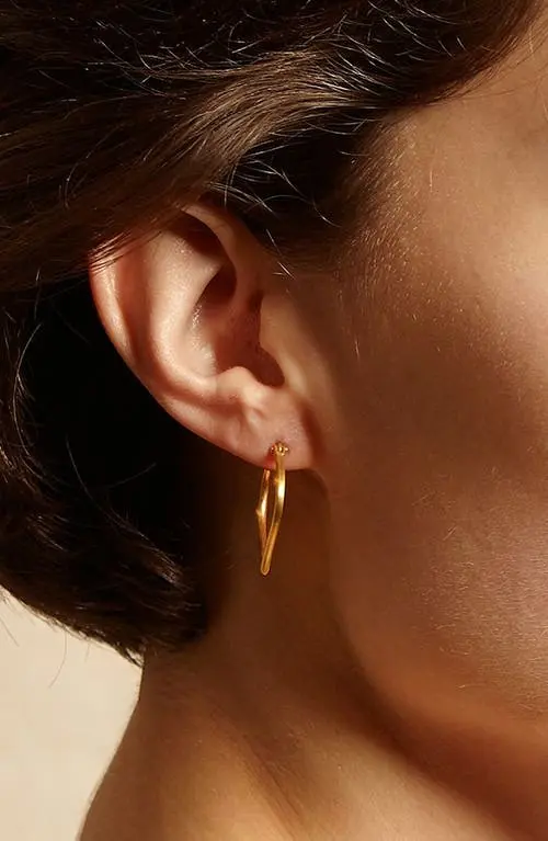 SATYA JEWELRY Plated Earrings - Gold