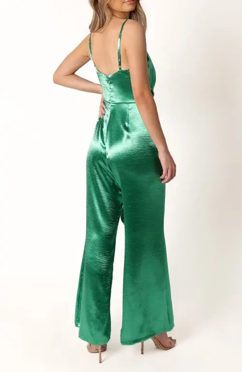 PETAL & PUP Jessica Satin Jumpsuit