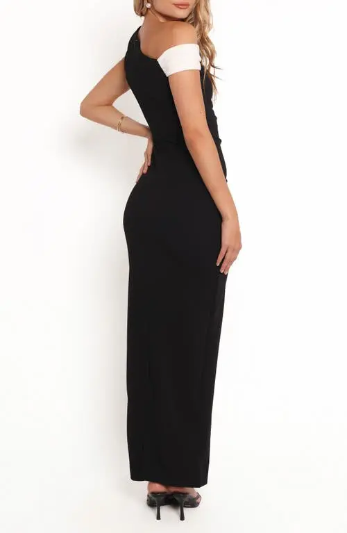 PETAL & PUP Jayda One-shoulder Maxi Dress