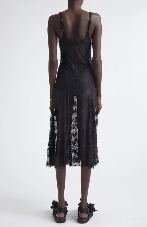 Collina Strada Pamela Sheer Lace Slipdress