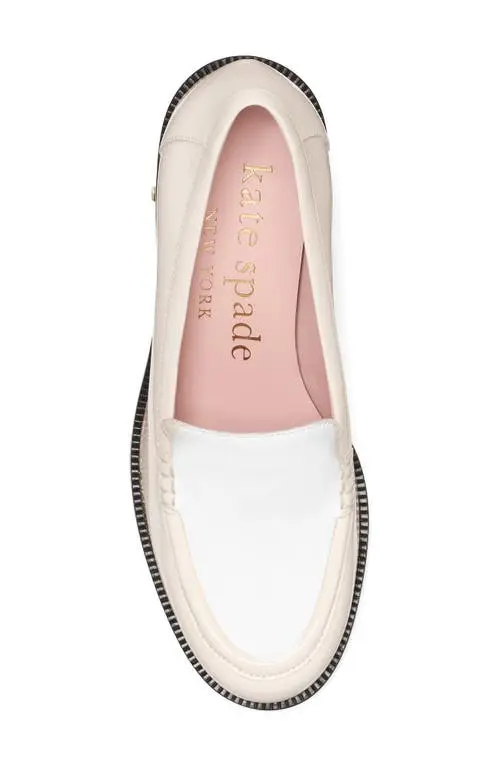 Kate Spade New York Lori Loafer Pump - Cream.