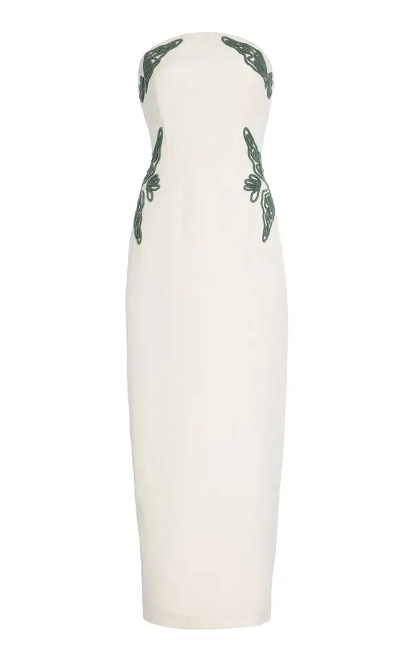 Significant Other Rosslyn Embroidered Midi Dress