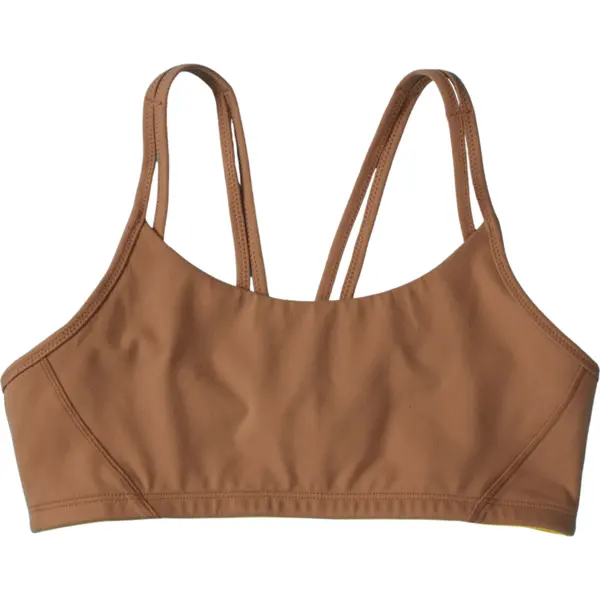YELLOWBERRY Luna Strappy Bra - Mocha