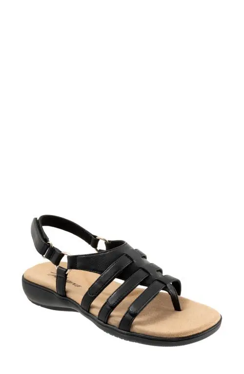 Trotters Ria Slingback Sandal - Black
