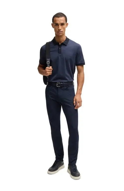 BOSS Parlay Cotton Piqué Polo