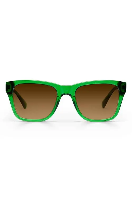 Eyebobs Kvetcher 53mm Square Sunglasses - Green Crystal