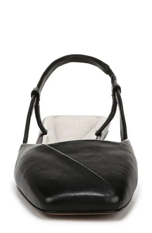 Franco Sarto Telica Slingback Flat - Black