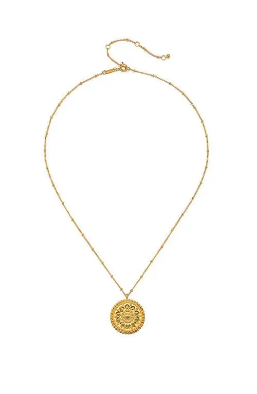 SATYA JEWELRY Inner Light Mandala Necklace