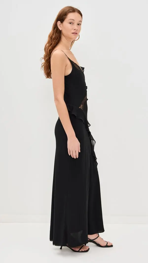summer jersey maxi dresses Eleonora Maxi Dress Orange in Jersey
