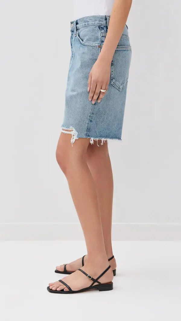 AGOLDE Indra Denim Shorts - Force