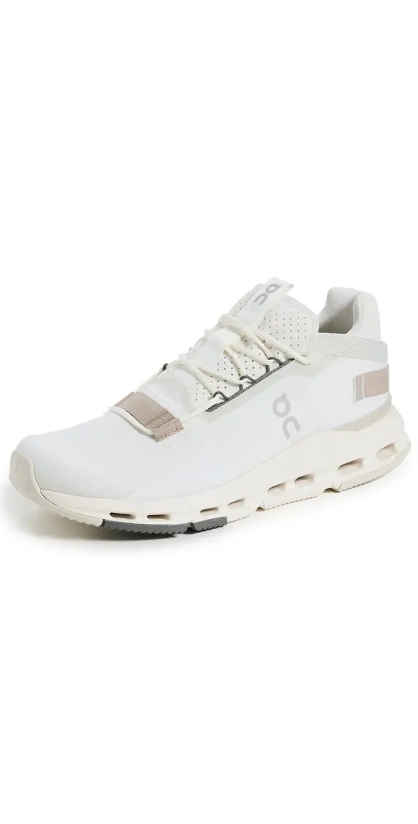On Cloudnova 2 Sneakers - Ice/sand