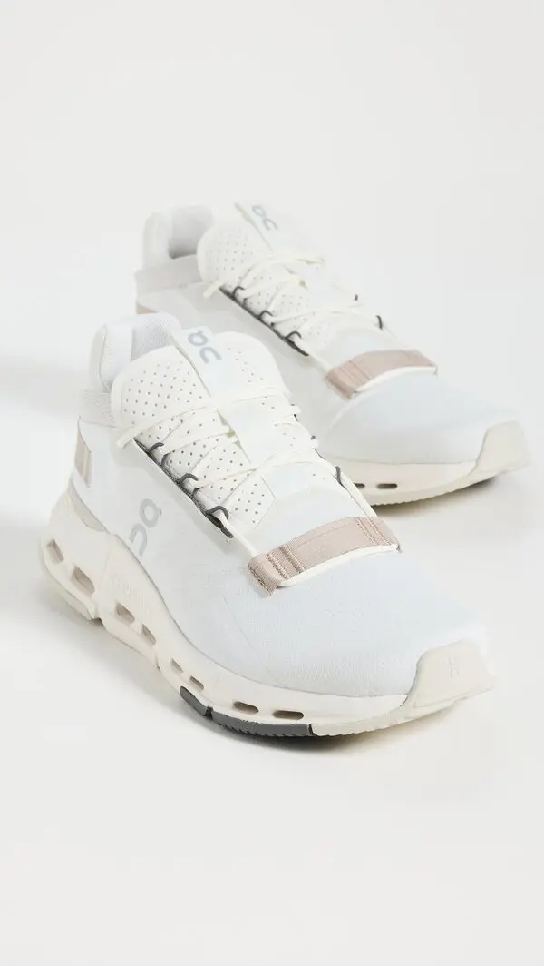 On Cloudnova 2 Sneakers - Ice/sand