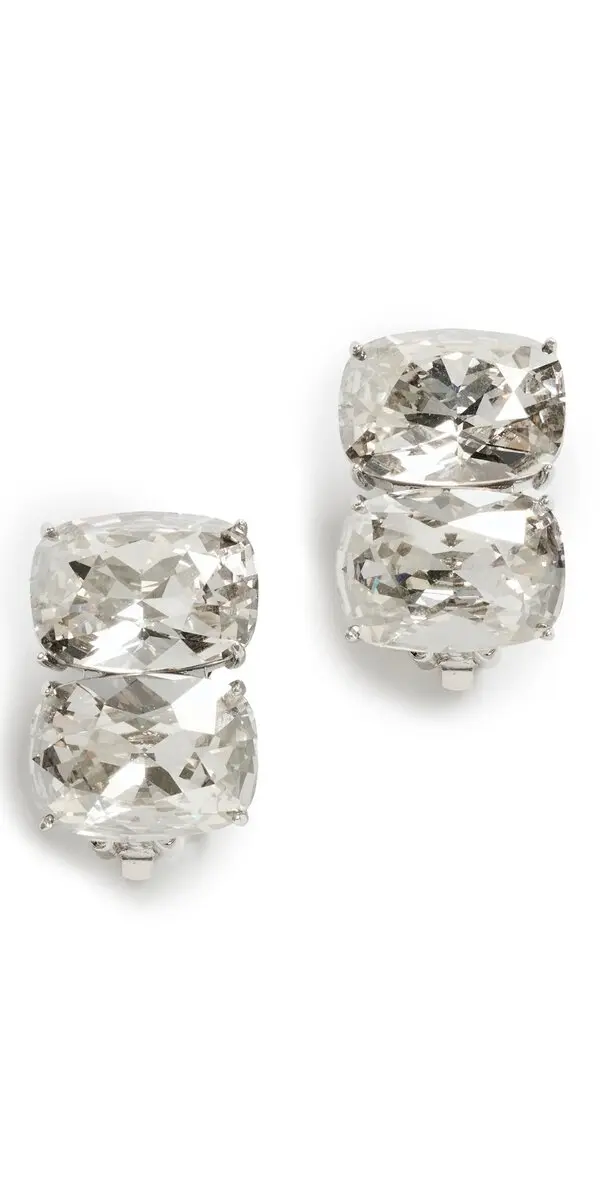 Shashi Ricky Stud Earrings - Diamond