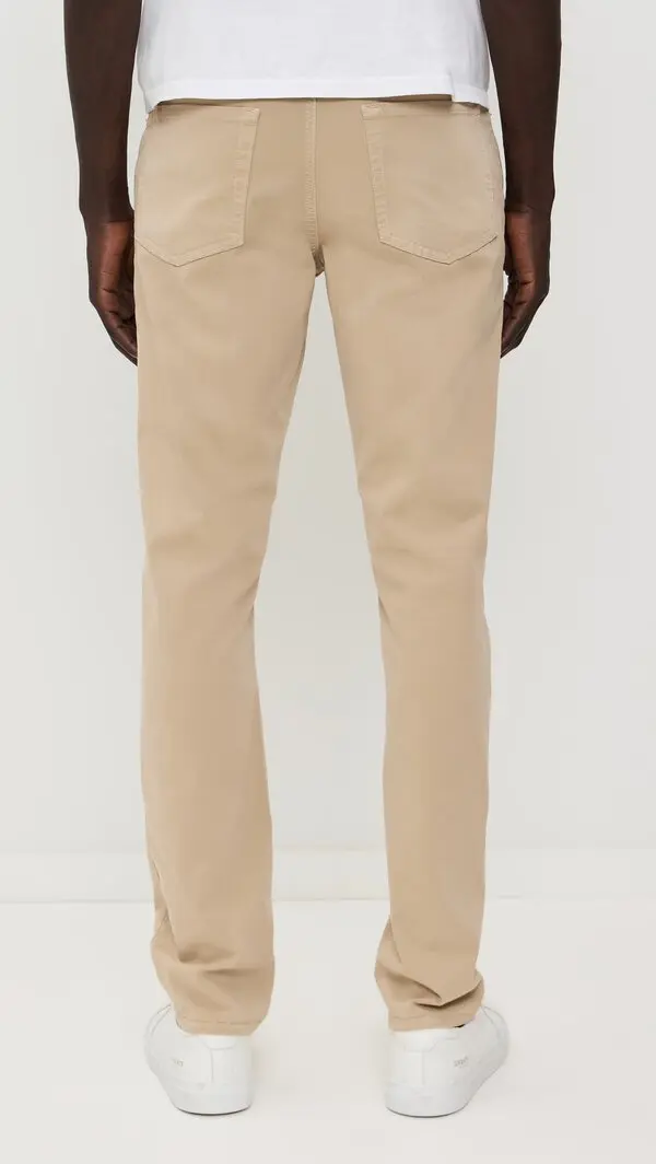 FRAME Modern Straight Twill Jeans - Beige