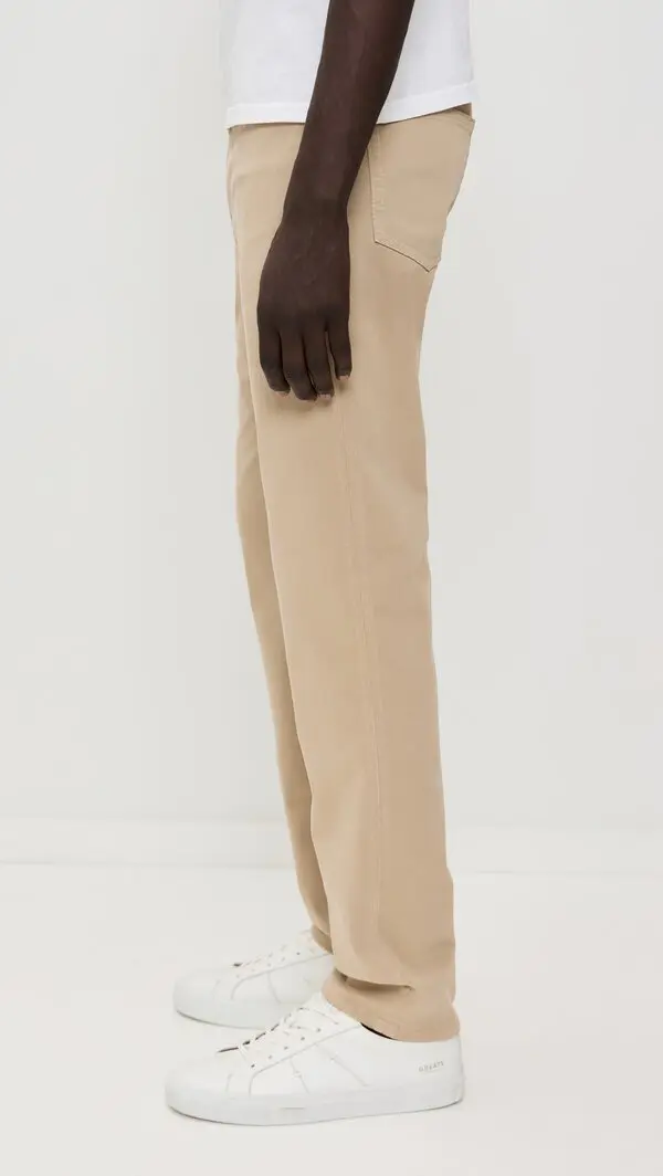 FRAME Modern Straight Twill Jeans - Beige