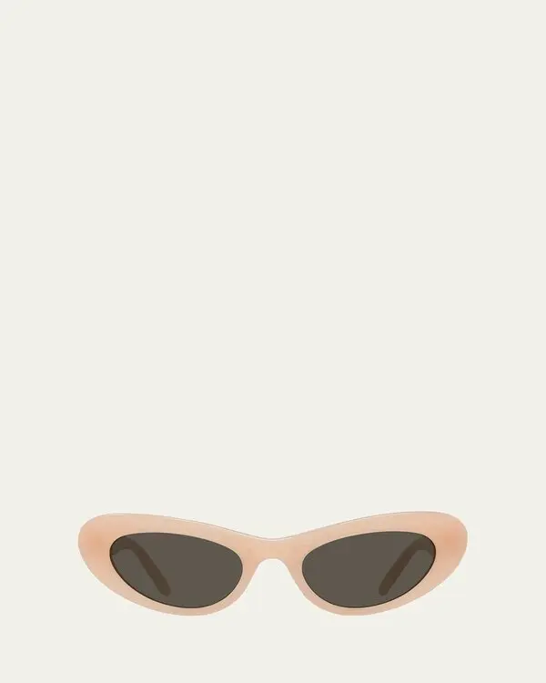 Loewe Oval Cat Eye Sunglasses - Pink