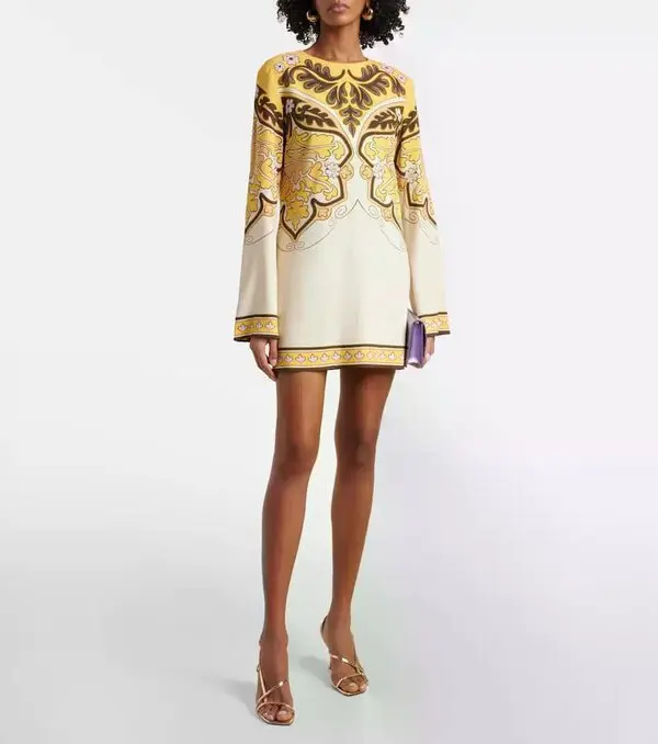 La DoubleJ Supremes Printed Minidress