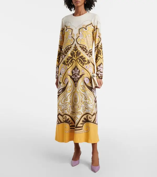 La DoubleJ Spells Palacee Printed Maxi Dress - Multicoloured