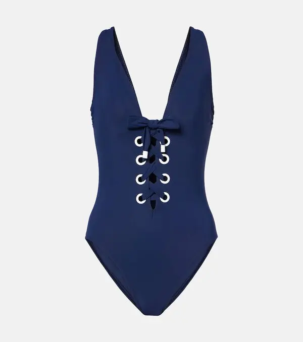 KARLA COLLETTO Lulu One Piece Swimsuit - Blue