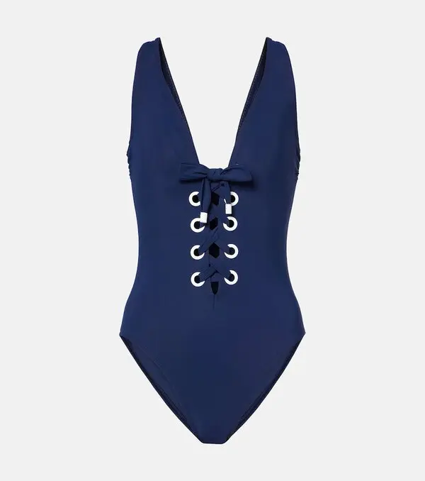 KARLA COLLETTO One Piece Swimsuit - Blue