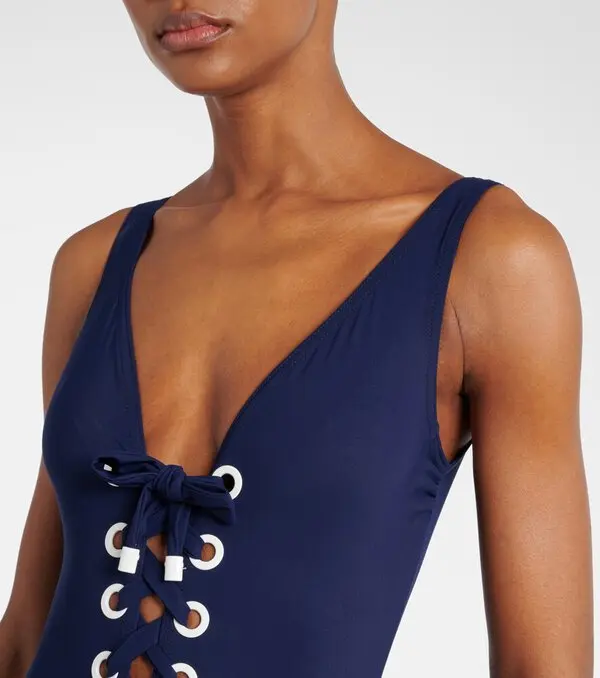KARLA COLLETTO One Piece Swimsuit - Blue