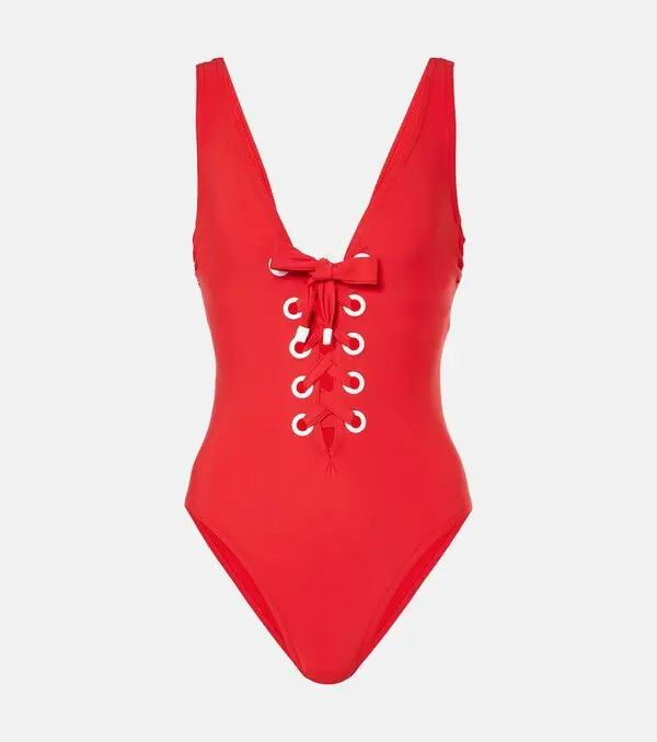 KARLA COLLETTO One Piece Swimsuit - Red