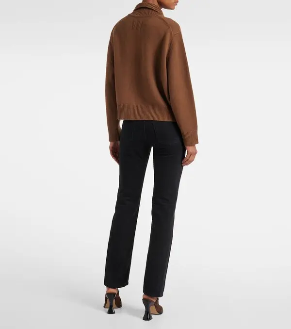 NILI LOTAN Renata Cashmere Sweater - Brown