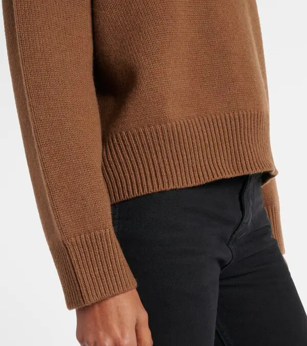 NILI LOTAN Renata Cashmere Sweater - Brown