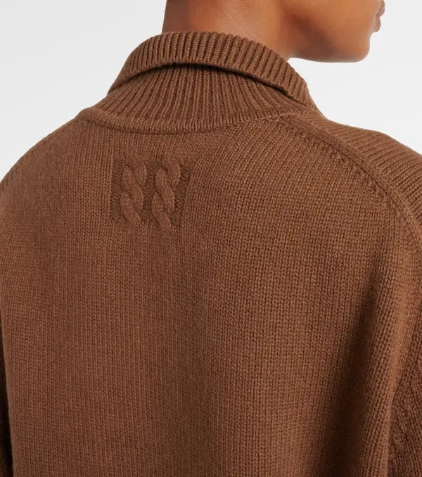 NILI LOTAN Renata Cashmere Sweater - Brown