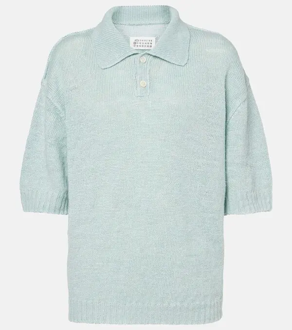 MAISON MARGIELA Hemp Polo Sweater