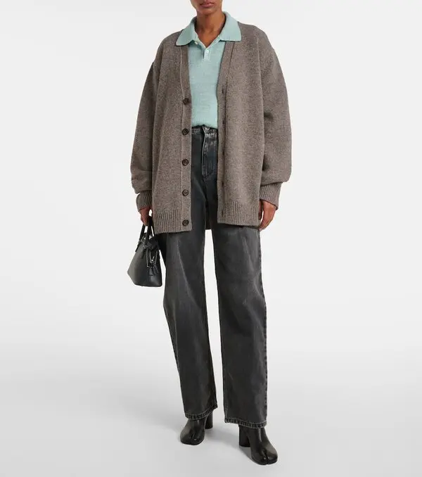 MAISON MARGIELA Hemp Polo Sweater - Blue