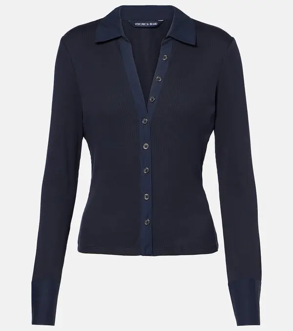 Veronica Beard Scottie Cotton-blend Top