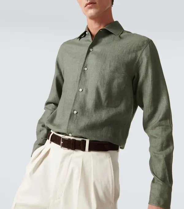 Loro Piana Alsavel Suede Belt