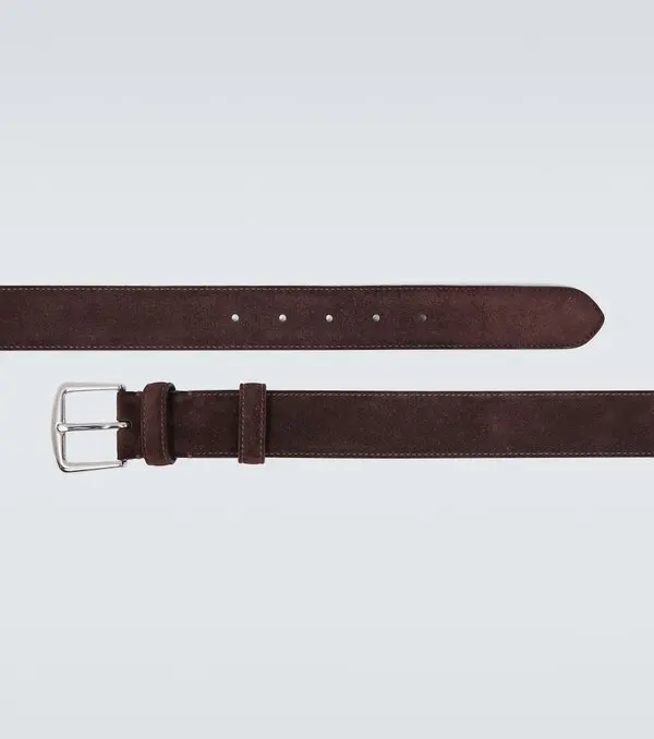Loro Piana Alsavel Suede Belt