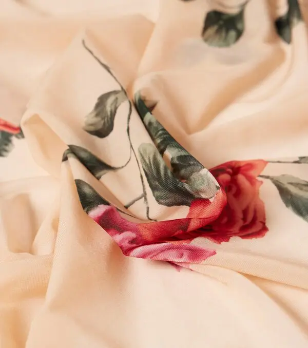 Magda Butrym Floral Silk-blend Scarf