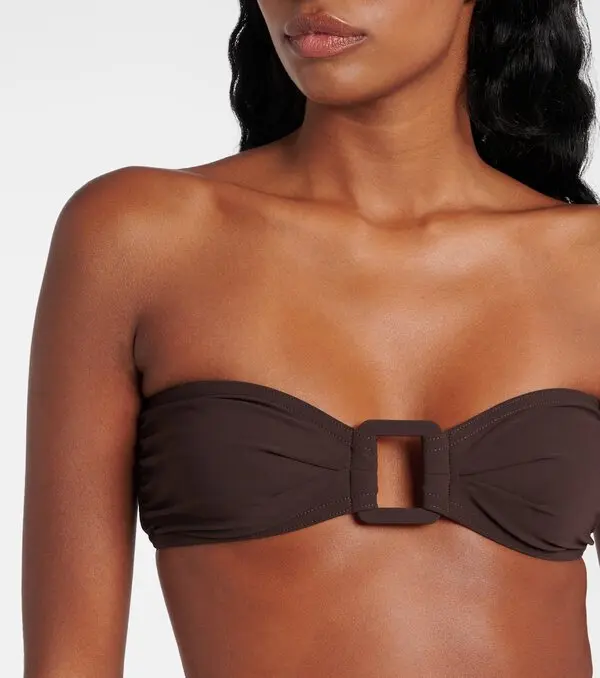 KARLA COLLETTO Bandeau Bikini Top