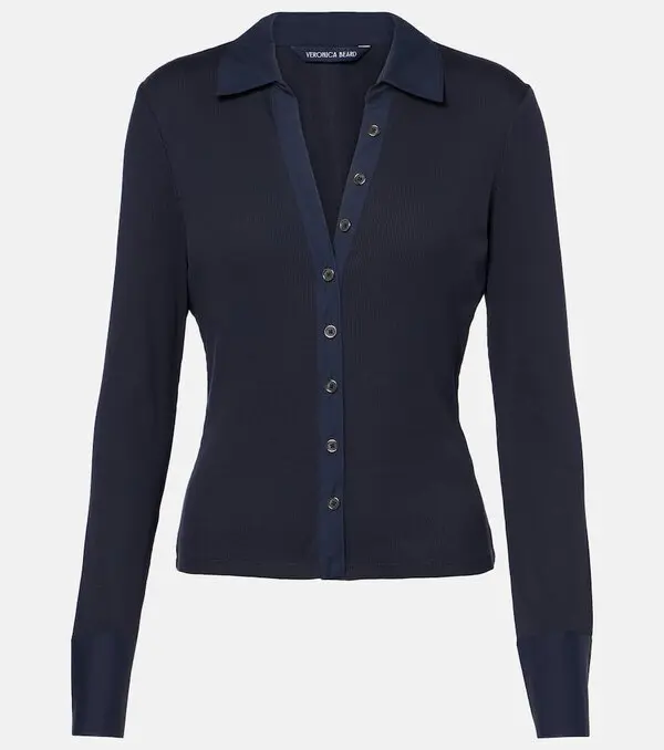 Veronica Beard Scottie Cotton-blend Top