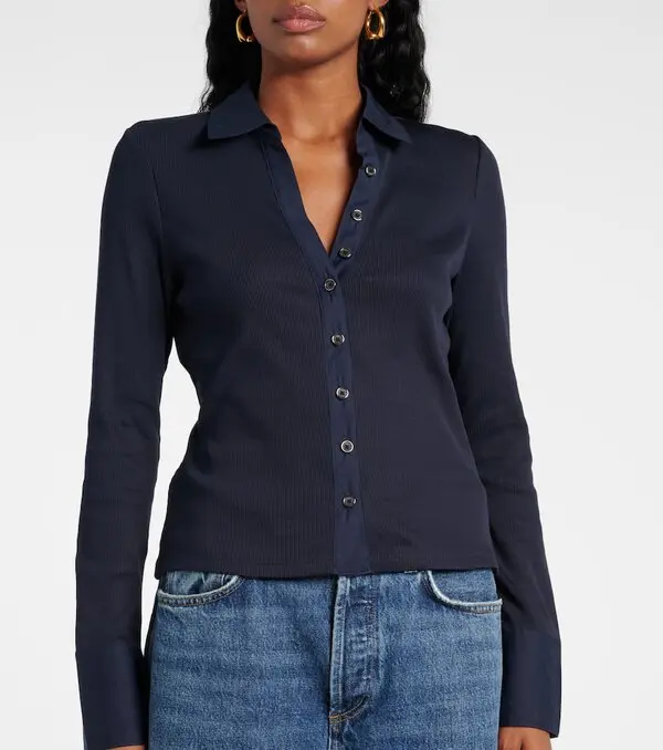 Veronica Beard Scottie Cotton-blend Top