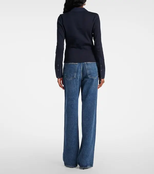 Veronica Beard Scottie Cotton-blend Top