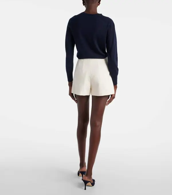 Veronica Beard Gershwin Cotton-blend Shorts
