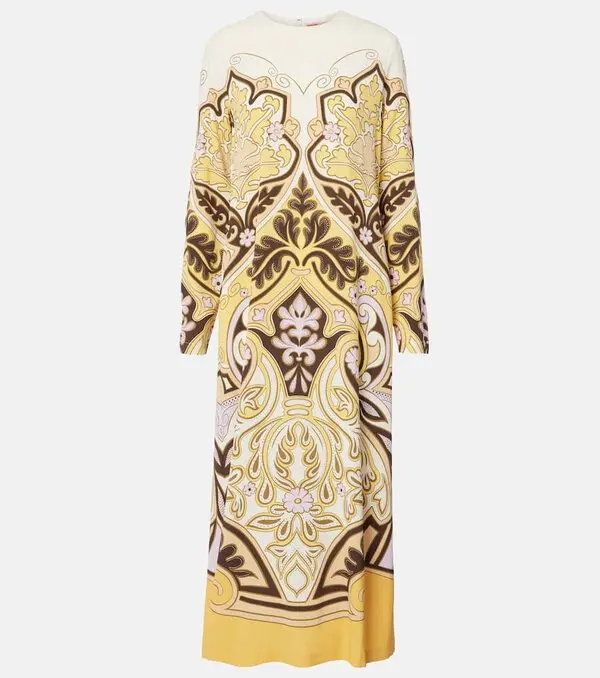 La DoubleJ Spells Palacee Printed Maxi Dress - Multicoloured